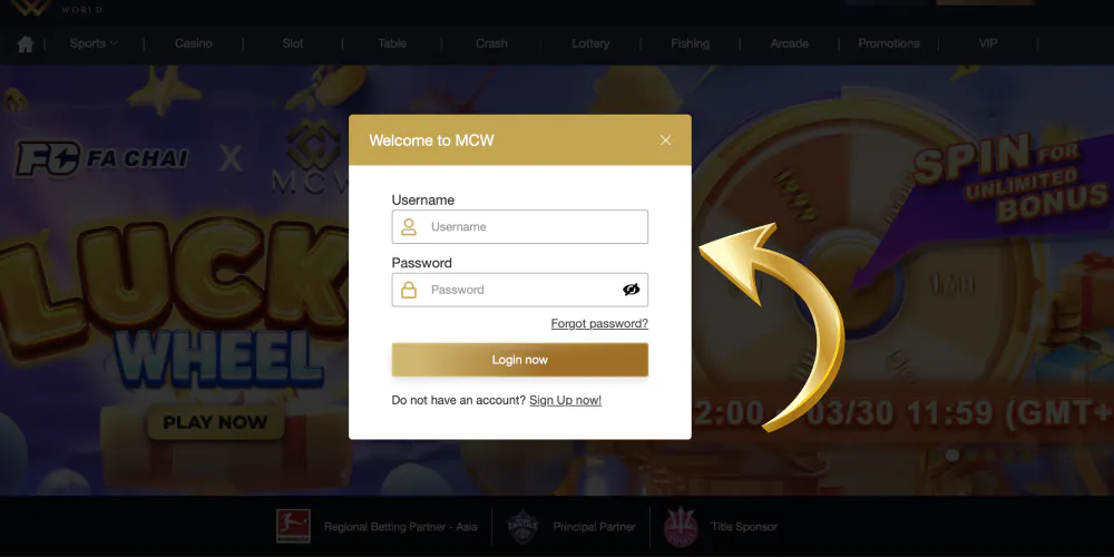MCW Casino - Login and Sign Up in Bangladesh